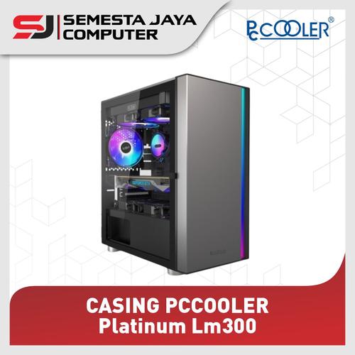 Jual Casing PCCOOLER Platinum LM300 - Micro ATX Gaming Case - Kab ...