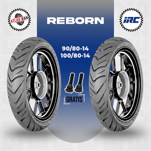 Promo Paket Ban Tubles Motor Matic IRC NR87 REBORN 90/80 - 100/80 Ring ...