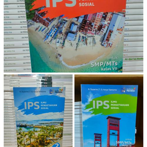 Jual Buku Paket IPS SMP/MTs Kelas 789 Kurikulum Merdeka Penerbit ...