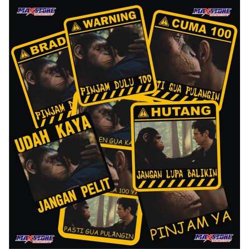 Jual PINJAM DULU SERATUS STICKER / MEME STICKER / +62MEME STICKER ...