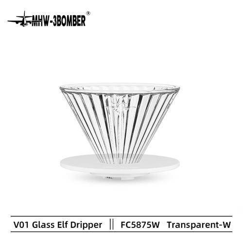 Promo MHW-3BOMBER - Elf Glass Dripper Manual V60 Coffee / Drip Coffee ...