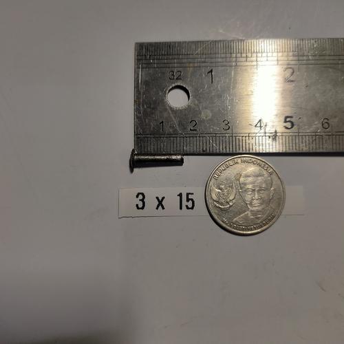 Jual Rivet 3 x 15 besi paku keling kepala datar flat - Kota Bandung ...