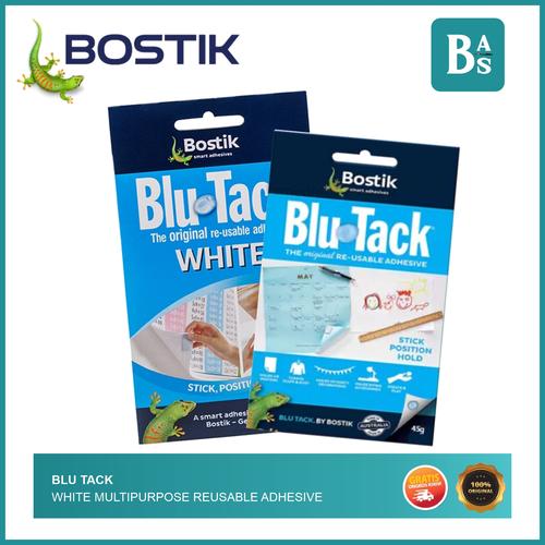 Jual Blu Tack - White Multipurpose Reusable Adhesive - 45g original ...