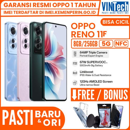Jual OPPO RENO 11 F 5G 8/256 RESMI 1 TAHUN - Biru - Jakarta Timur - VINTech Official | Tokopedia