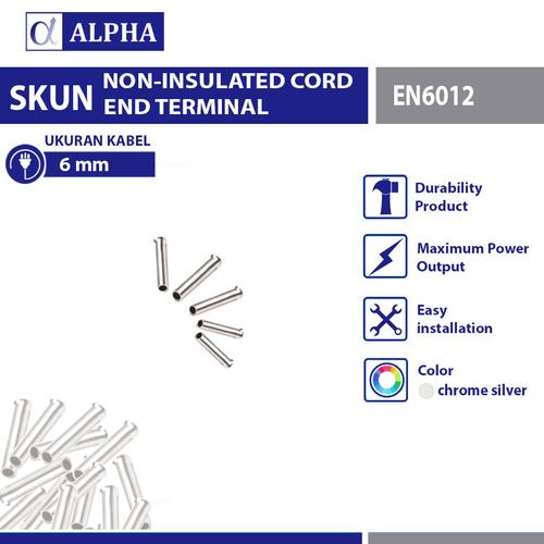 Jual Skun Kabel Ferrules 6mm EN6012 Brand Alpha - Jakarta Pusat - Alpha ...