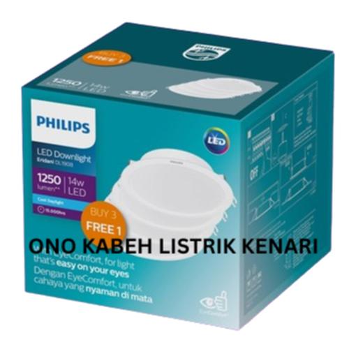 Jual Lampu Downlight Eridani 14W LED Philips Multipack PACK 14 Watt ...