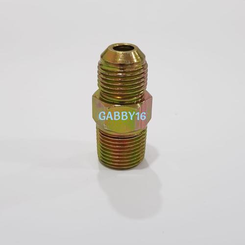 Jual DOUBLE NEPEL AC CONNECTOR FLARING 3/8" SAE X 3/8" BSPT INCH ...