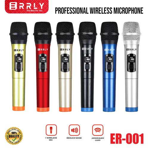 Jual MIC1 Microphone Wireless Single Karaoke Mic with Receiver System ...