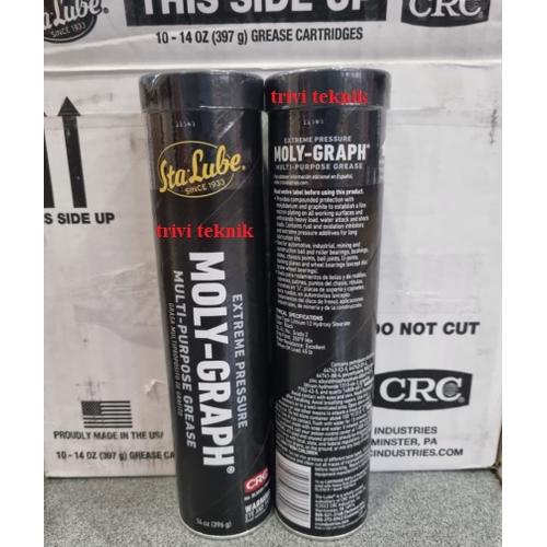Jual moly graphite lithium grease crc sta-lube moly-graph Ep extreme ...
