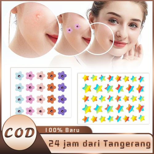 Jual Flower Hydrocolloid Acne Patch Sticker Pimple Acne Pimple Patch ...