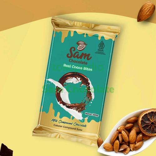 Promo Sam Chocolate Milk Chocolate Compound - Coklat batang | 1kg ...
