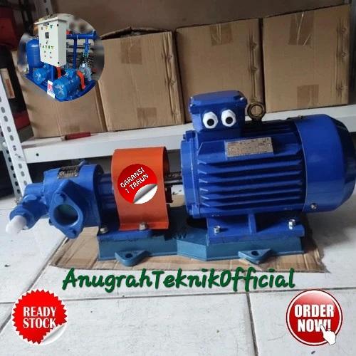 Jual Pompa Oli / Gear Pump Solar Rotor RK. 55 + Motor 1.5KW 2 Hp 1 ...
