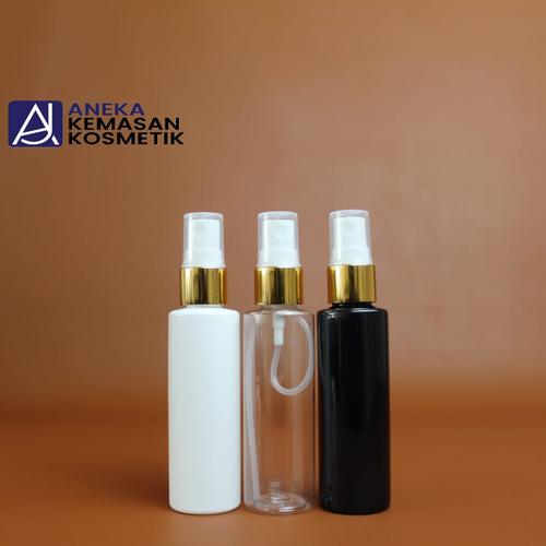 Jual Botol spray 60ml rf/botol plastik 60ml/spray alumunium gold neck ...