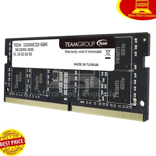 Jual RAM LAPTOP DDR4 16GB 3200MHz TEAM Elite SODIMM DDR4 16GB 3200MHz ...
