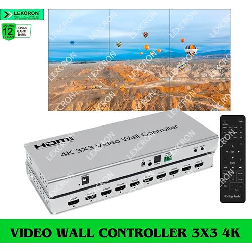 Jual Video Wall Controller 3x3 HDMI 4K Audio optical Lexcron - Jakarta ...