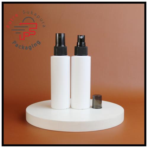 Jual botol spray 120ml rf hdpe putih/botol spray 120ml/spray hitam ...