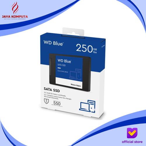 Jual SSD Internal WD Blue 250GB SATA 2.5" 3D NAND Garansi resmi ...