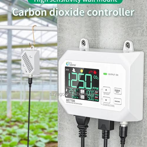 Jual AE7700 Relay Carbon Dioxide Controller Greenhouse Fresh Air Intelligent Digital Ventilation ...