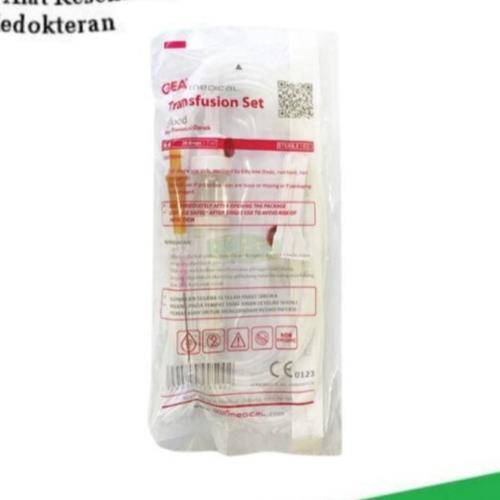Jual Blood Set Transfusion GEA / Blood Set GEA / Selang Transfusi Darah ...