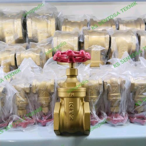 Jual Gate valve Kitz kuningan drat 1 1/4" inch / Asli Kitz / original KITZ - Jakarta Barat - KS ...