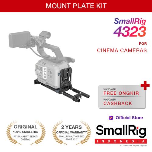 Promo SmallRig V-Mount Battery Mount Plate Kit for Cinema Cameras 4323 ...