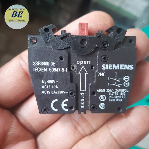 Jual 3SB3400-0E CONTACT BLOCK SIEMENS - Kota Tangerang Selatan - BRAY ...