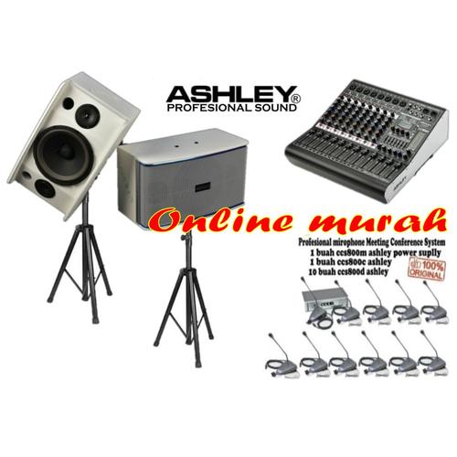 Jual paket ruang rapat ashley conference ccs800m ks10 lm800p original ...