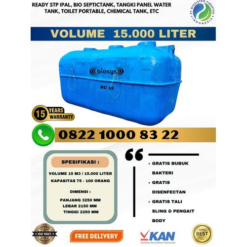 Jual Septic tank Biosys Biotech Sistem Tipe RC 15 / 15.000 liter ...