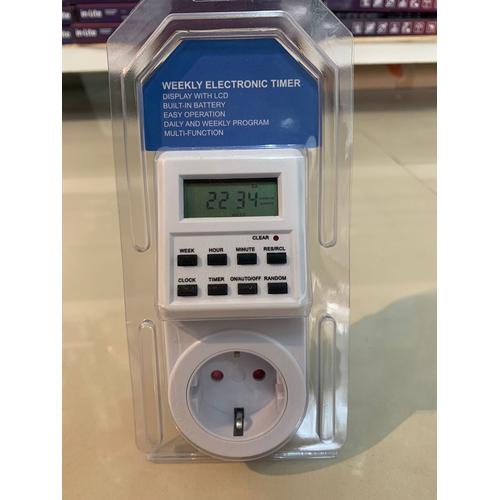 Jual Timer Digital Stop Kontak Listrik Stop Kontak Listrik Timer ...