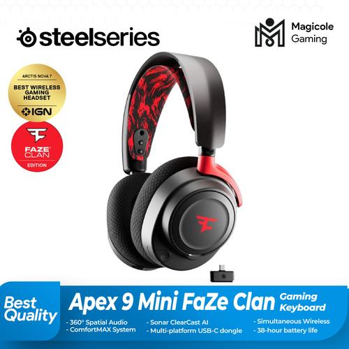 Jual Steelseries Arctis Nova 7 Wireless FaZe Clan Edition - Gaming ...