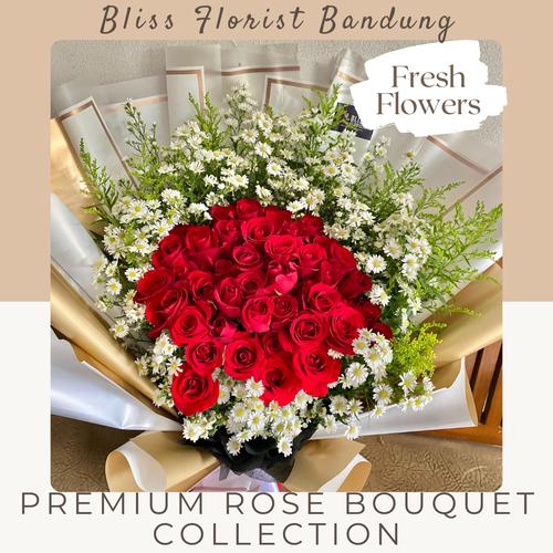 Jual Buket mawar asli/ bucket wisuda + Hadiah wisuda + Bouquet ...