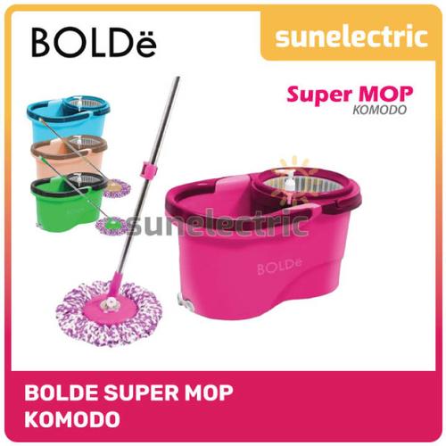 Jual BOLDe Super Mop Komodo / Kain Pel / Alat Pel Putar Spin Mop ...