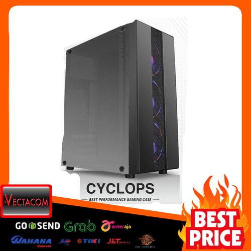Jual CASING INFINITY CYCLOPS ATX GAMING CASE - No Fan - Jakarta Pusat ...