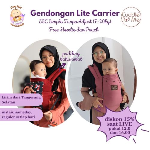 Jual Gendongan Bayi SSC Cuddle Me Lite Baby Carrier M Shape Kangguru ...