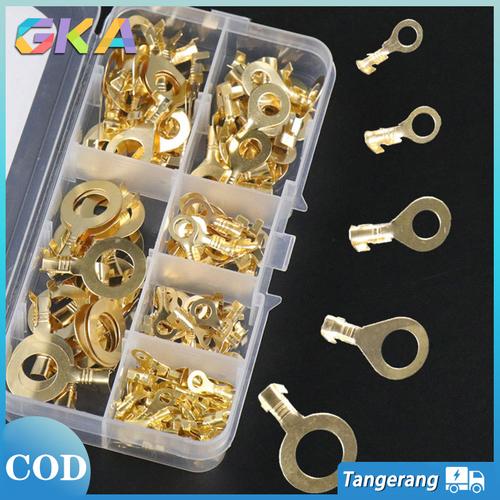 Jual 【150 PCS】Terminal Bulat Kabel/Skun Konektor Gepeng/Skun Bulat Aki ...