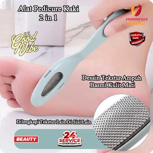Promo Sikat Kaki Alat Penghalus Tumit Kaki [2 TEKSTUR] Ampuh Angkat ...