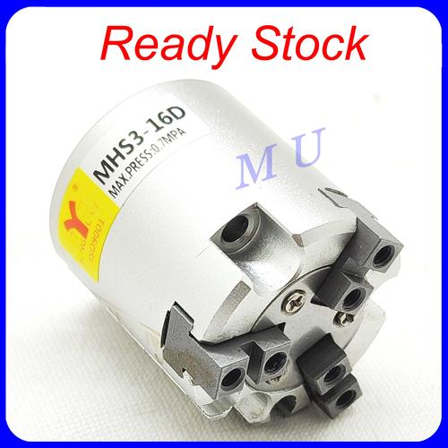 Jual Gripper Cylinder MHS3-16D, SMC Type, 3 Finger, Parallel Style ...