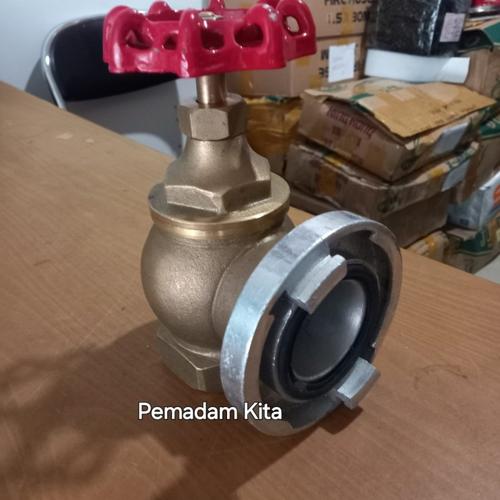 Jual Hydrant Valve 2" - 10K kuningan connector Storz aluminium ...