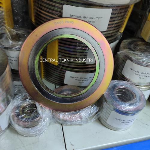 Jual SWG CS /Spiral Wound Gasket Besi PN 40/ 21/2" inch DN 65 - Jakarta ...