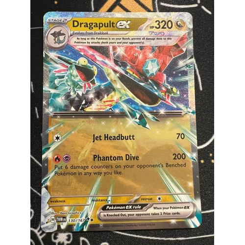 Jual Pokemon TCG English Dragapult Ex TWMen 130/167 Twilight Masquerade ...