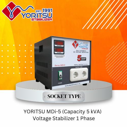 Jual Stabilizer Listrik Stavolt Listrik Avr Yoritsu MDi 5000VA Socket ...