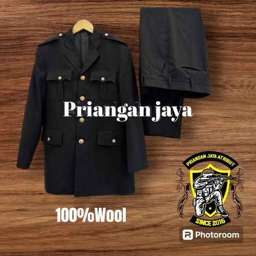 Jual Jas Pdu 1 polri / pakaian dinas upacara 1 polisi wol - Seragam ...