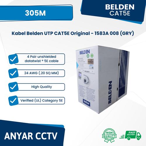 Jual KABEL LAN BELDEN CAT5 / CAT 5 / CAT5E / CAT 5 E ORIGINAL 100% ...