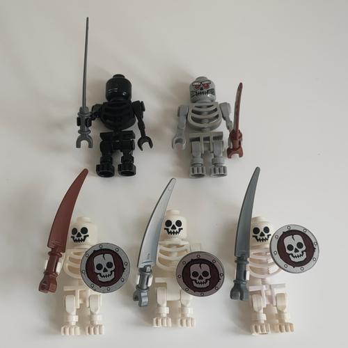 Jual Lego minifigure castle Skeleton ( tengkorak ) army / knight ...