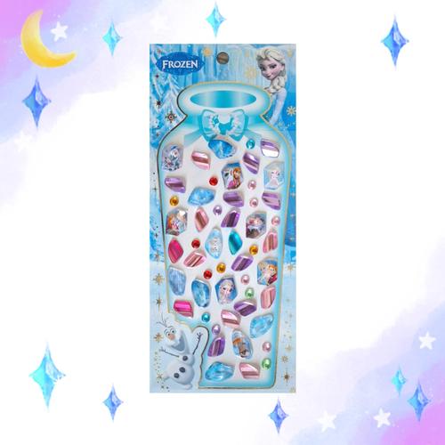 Jual Jewel Sticker Gambar Tempel Stiker Timbul Anak Karakter Elsa ...