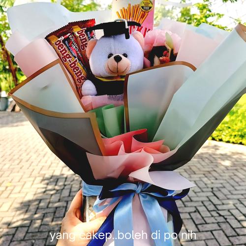 Jual (Ready) hamper ulang tahun,buket bunga, graduation gift, kado ...