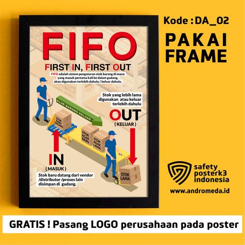 Jual Safety Poster K3: First In First Out Manajemen Keluar Masuk Barang ...