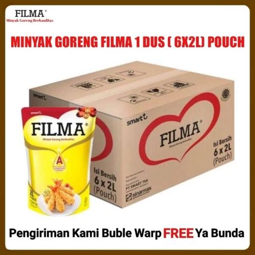 Jual FILMA Minyak Goreng 2 Liter 1 Dus 6 x 2L Pouch Filma 1 Dus Isi 6 ...
