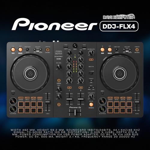Jual Pioneer DDJ-FLX4 / DDJ FLX4 2-deck Rekordbox and Serato DJ ...