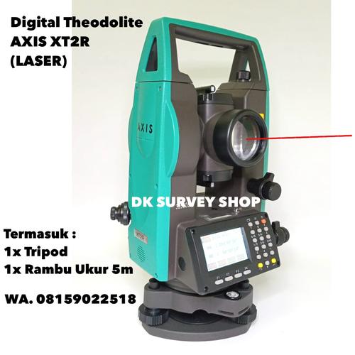 Jual Digital Theodolite AXIS XT2R LASER / Theodolite LASER AXIS XT2 R / Teodolit AXIS XT 2R ...